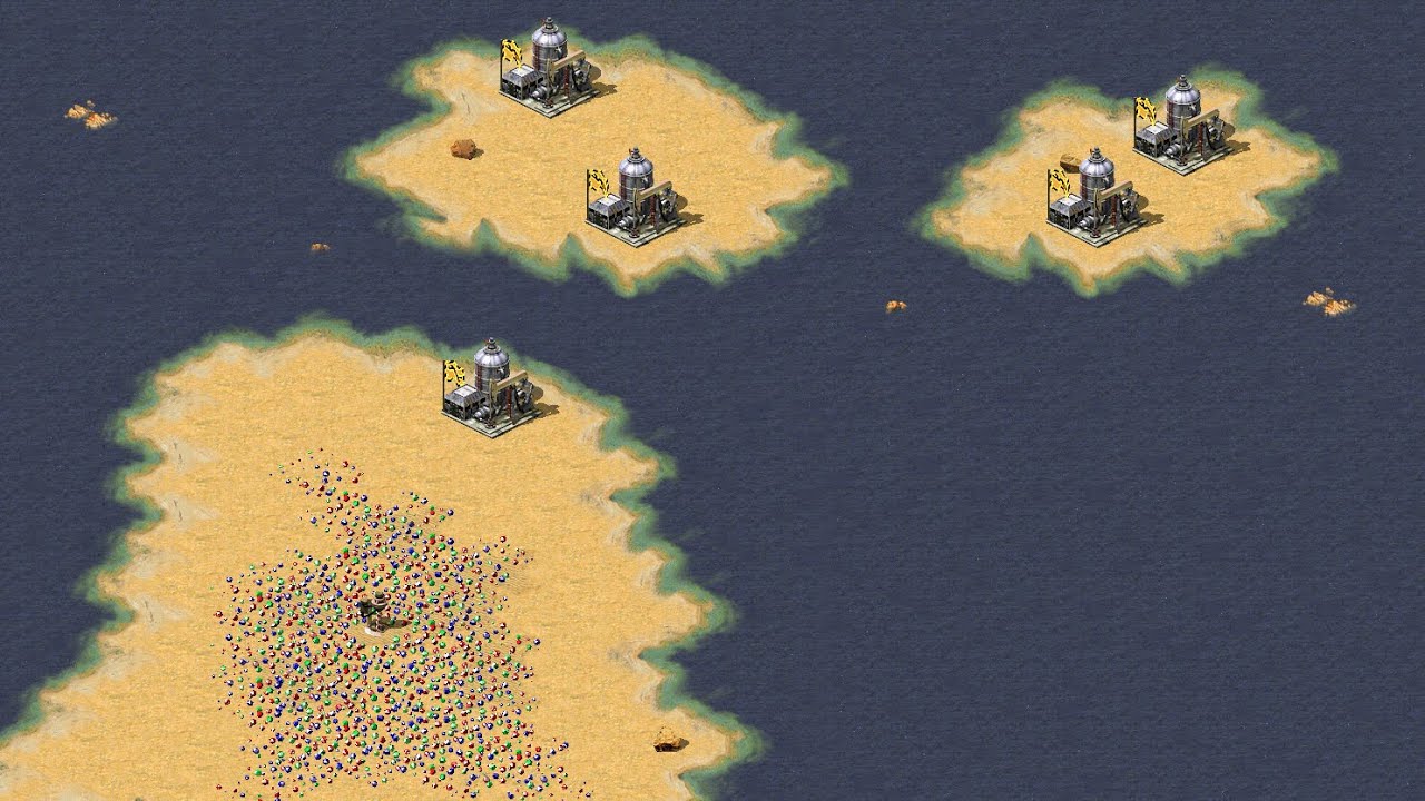 Red Alert 2 - Mirage Shock Sector (Super Weapon) - YouTube