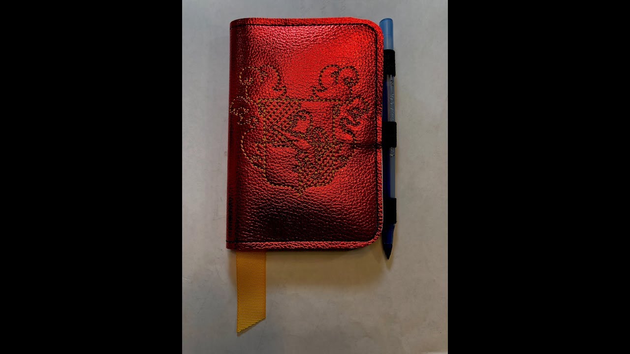 How to Notebook Cover : Posh Book - YouTube