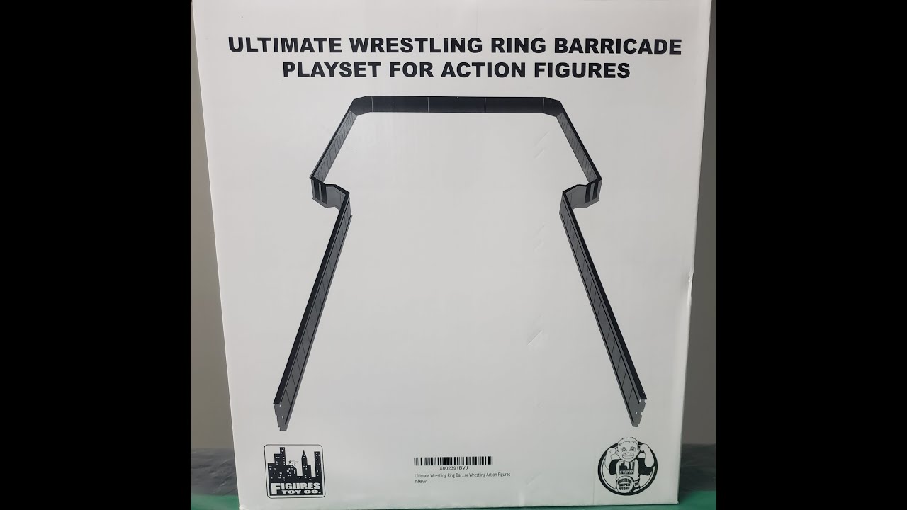 Ultimate Wrestling Ring Barricade from Figures Toy Company - YouTube