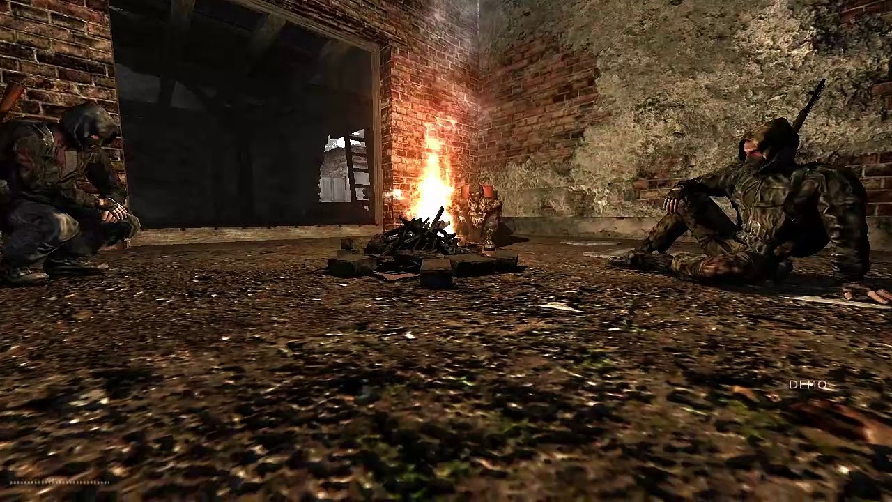 STALKER Anomaly - Bandit Campfire - YouTube