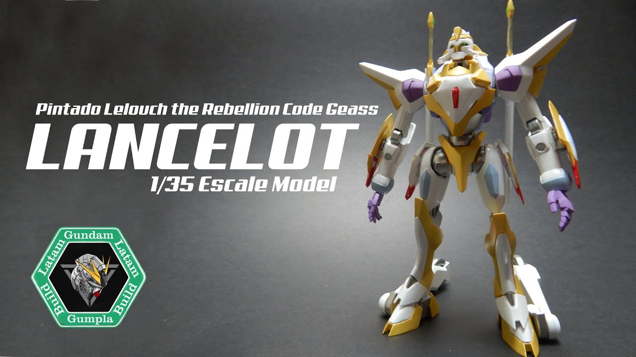 CUSTOM PAINT /PINTADO de Lelouch the Rebellion Code Geass Lancelot 1/35 ...