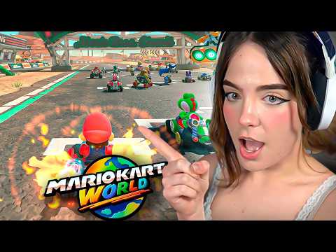 JUGANDO POR PRIMERA VEZ MARIO KART WORLD | STARYUUKI