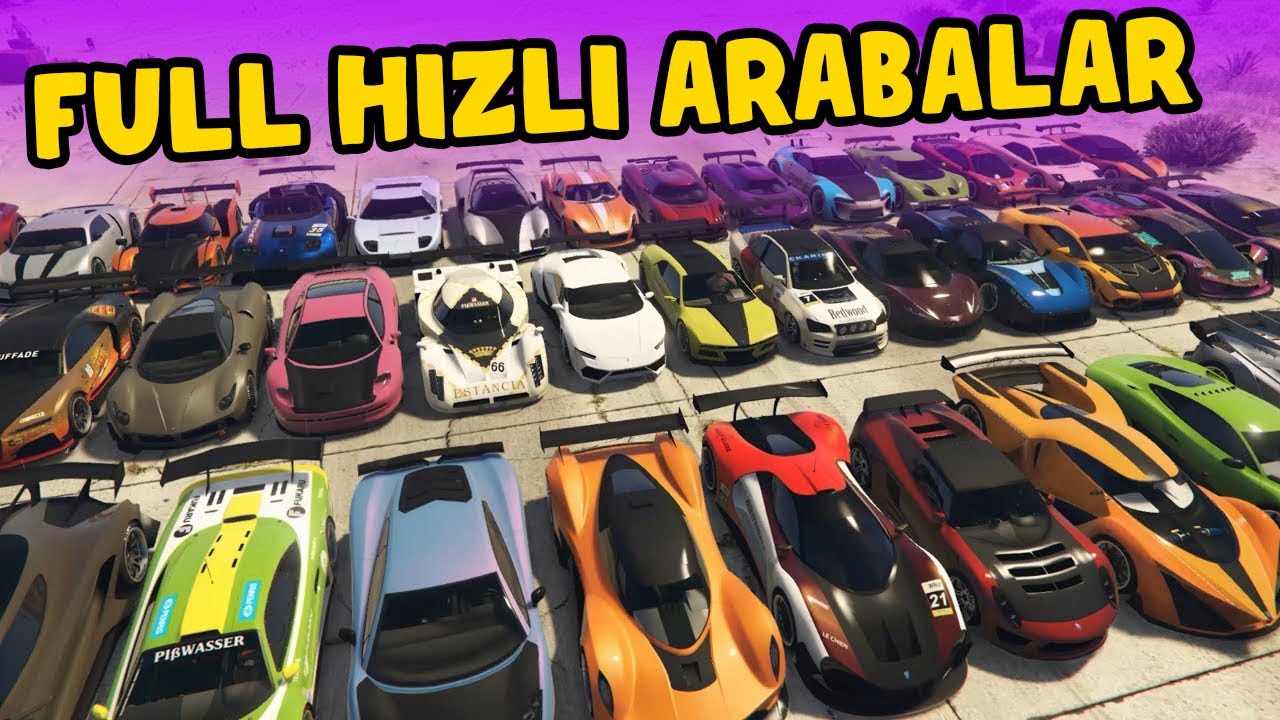 GTA V Online Hem En Yüksek Hız hem de Hızlanma açısından en hızlı süper ...
