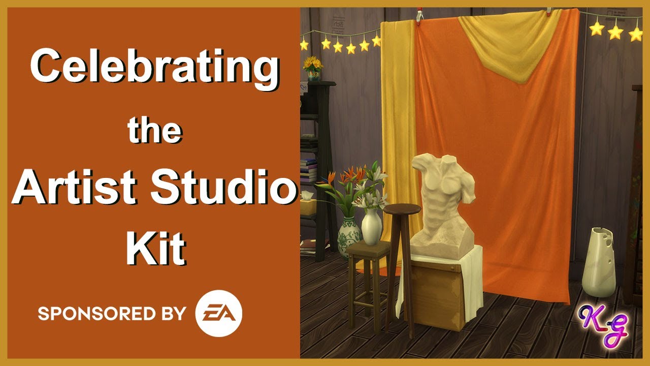 Artist Studio Kit Build - The Sims 4 - YouTube