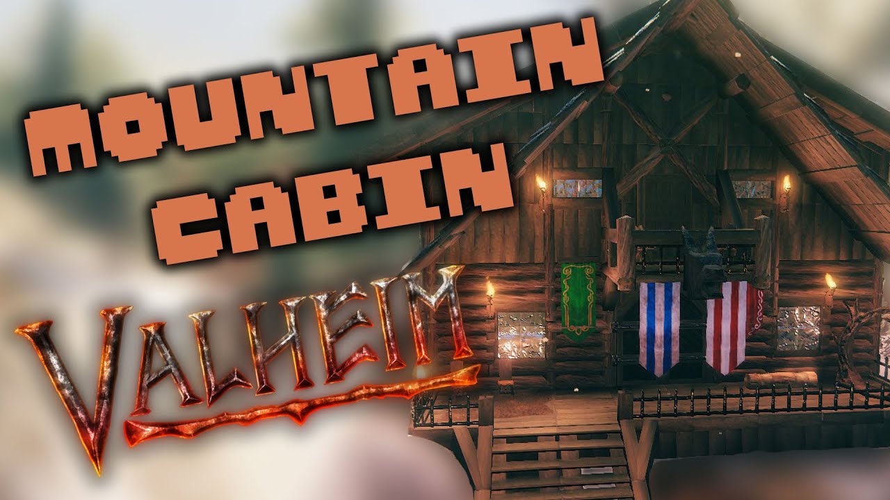 Valheim Build: Mountain Cabin - YouTube