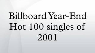 2001 Billboard Top 100 | Popnable