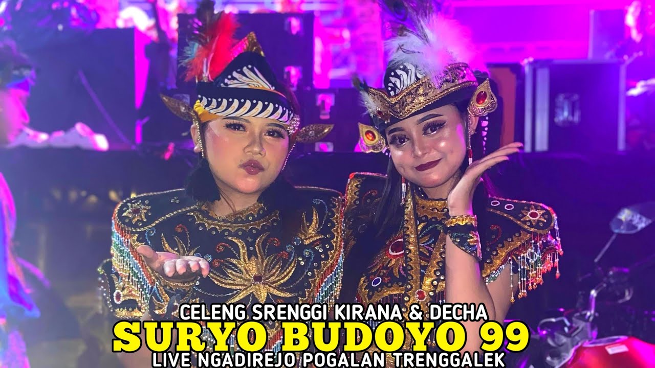 Cantiknya KIRANA & DECHA - Jaranan SURYO BUDOYO 99 Live Ngadirejo Pogalan Trenggalek - YouTube
