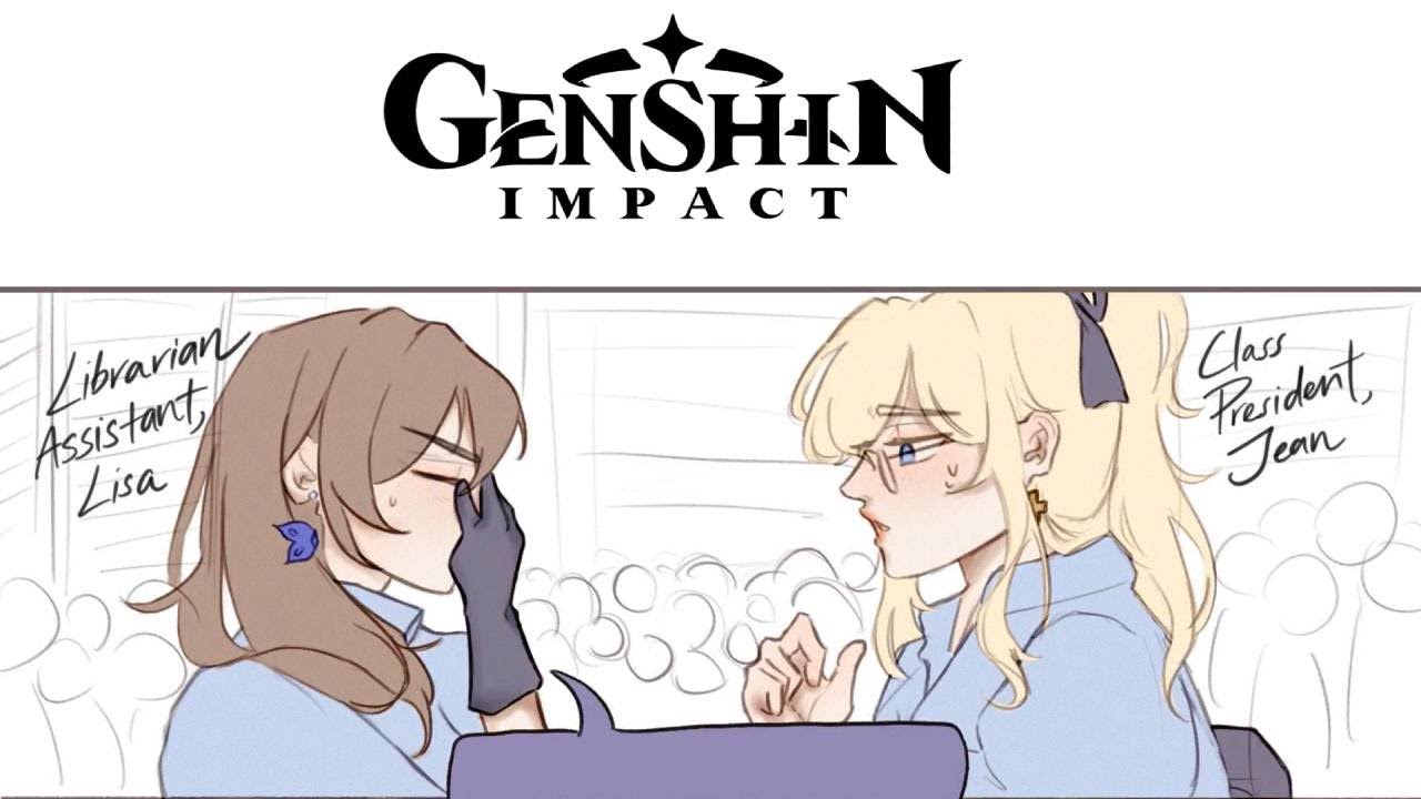 Fake Dating (Genshin Impact Comic Dub) - YouTube