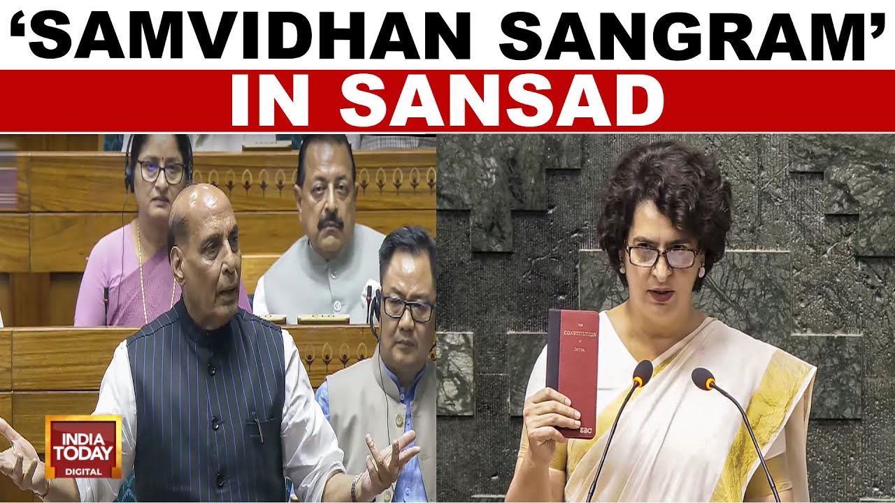 Parliament Set For Samvidhan Showdown: Two-Day Debate On Constitution ...