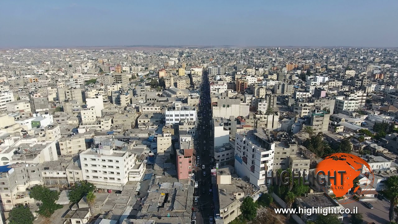 Gaza 4K Drone Footage 5 - Aerial 4K video of Gaza City - YouTube