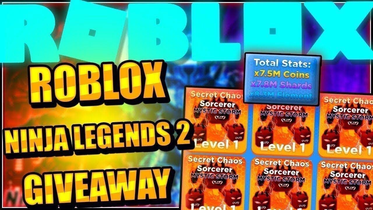 ⚡NINJA LEGENDS 2 GIVEAWAY LIVE || NINJA LEGENDS 2 LIVE FREE PETS⚡ - YouTube
