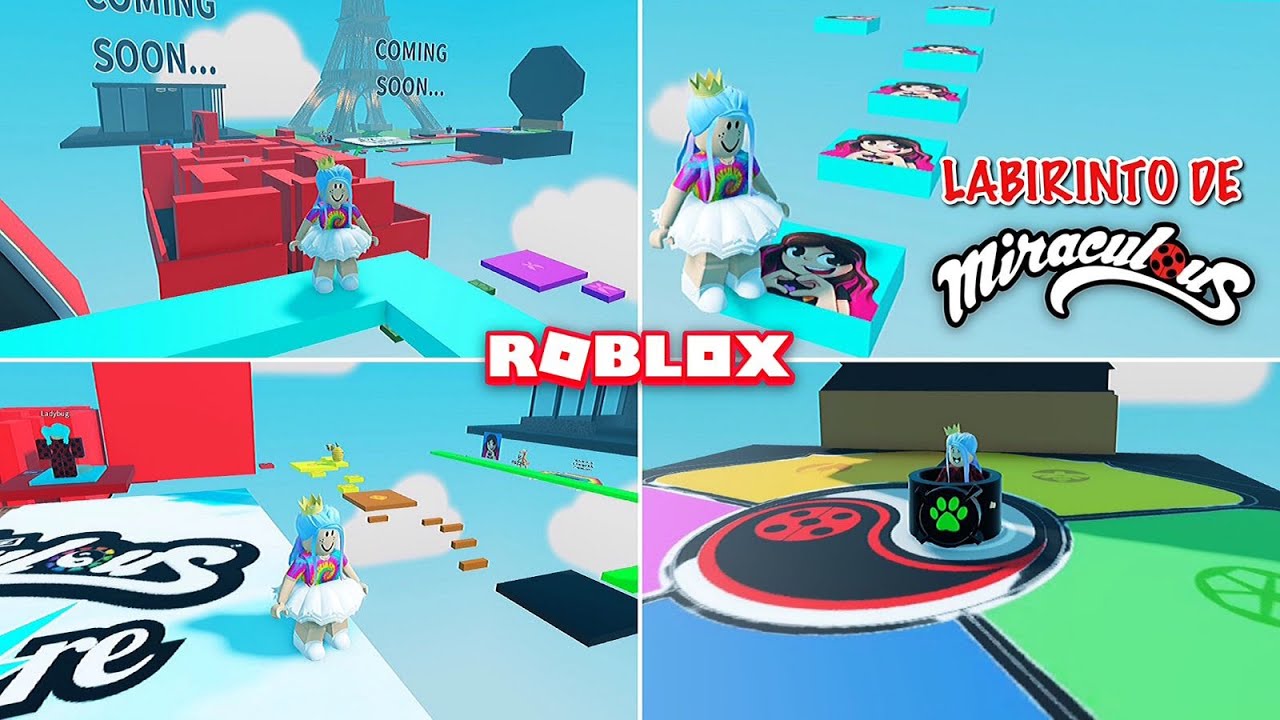 LABIRINTO INÉDITO DE MIRACULOUS NO ROBLOX!!! (Labirinto Miraculous ...
