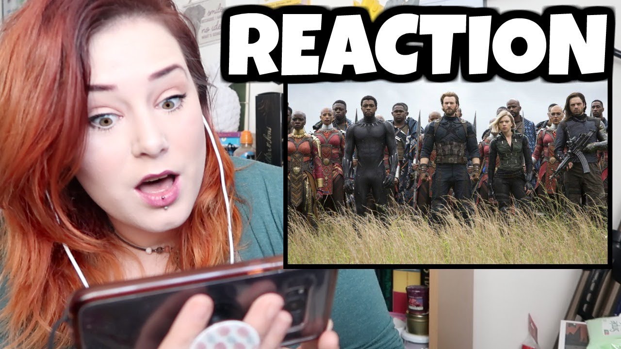 REACTION - Marvel Studios' Avengers: Infinity War - Official Trailer ...