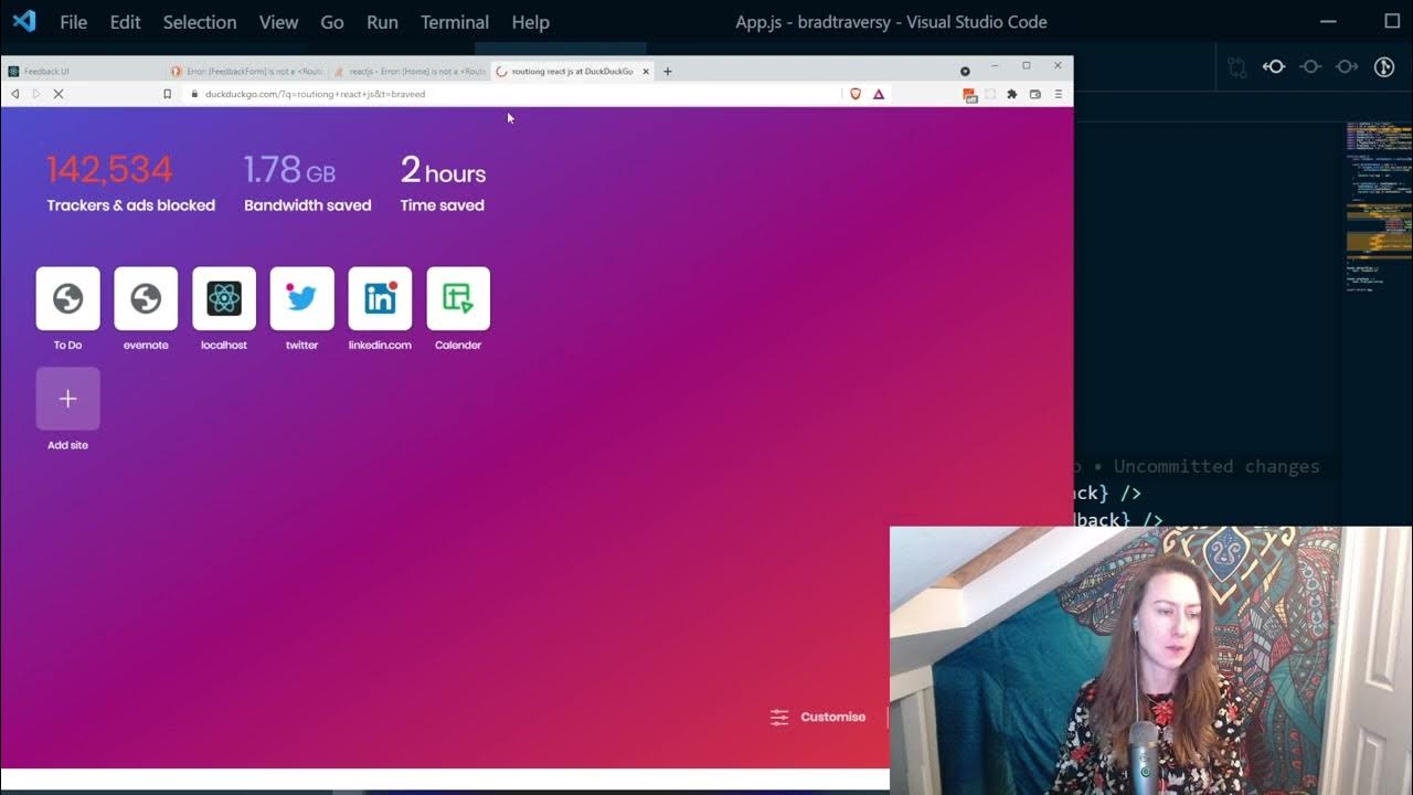 REACT ROUTING ERRORS | DAY 84 | REACT 2022 | TRAVERSY| 100 DAYS OF CODE | LILLY CODE - YouTube