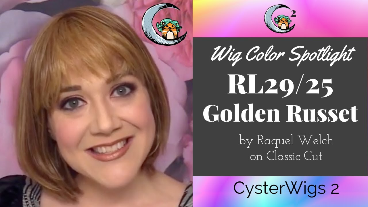 CysterWigs Color Spotlight: RL29/25 (Golden Russet) by Raquel Welch (on ...
