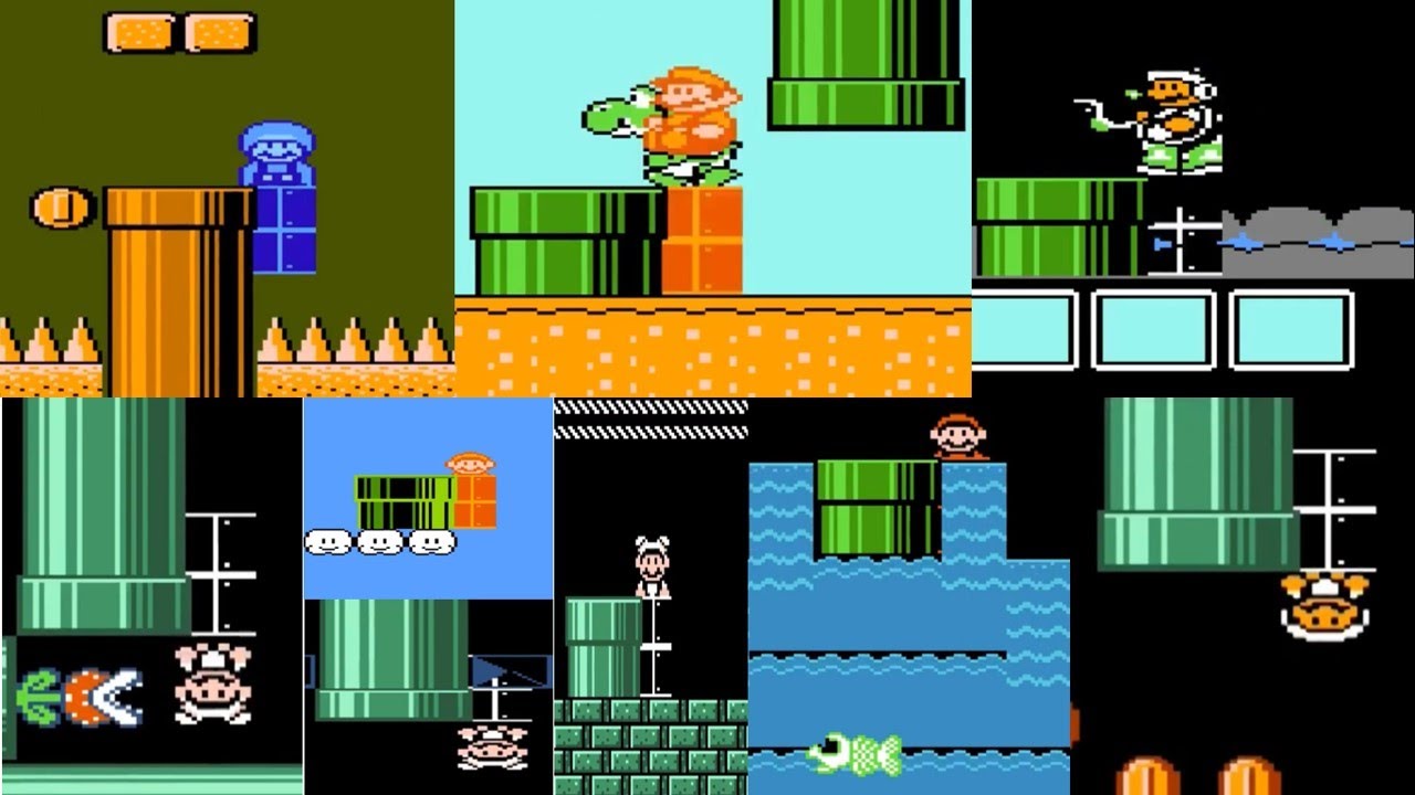 Tuberías en super mario bros 3 mix. - YouTube