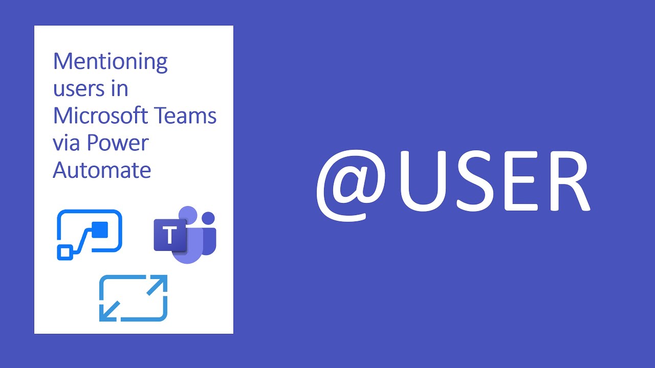 Mentioning Users In Microsoft Teams Using Power Automate YouTube mentioning-users-in-microsoft-teams-using-power-automate-youtube