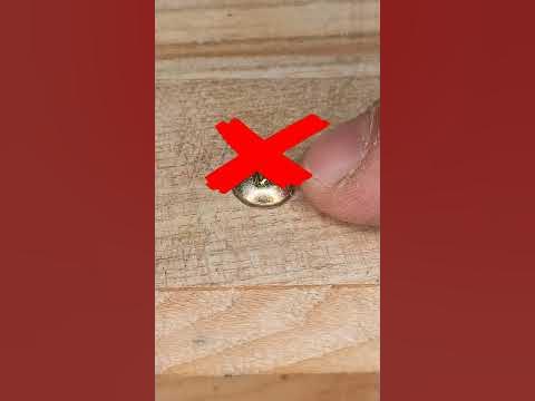 Вот как нужно вкручивать саморезы 😎 #diy #инструменты #лайфхаки - YouTube
