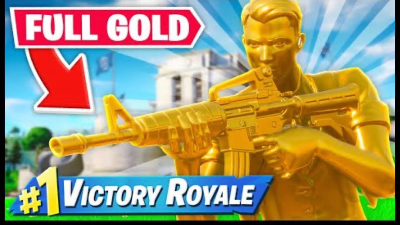 GOING FULL GOLD MIDAS CHALLENGE (raging) - YouTube