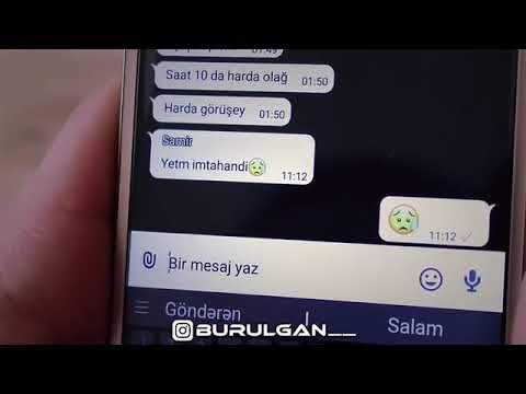 Imtahandan kesildikde.