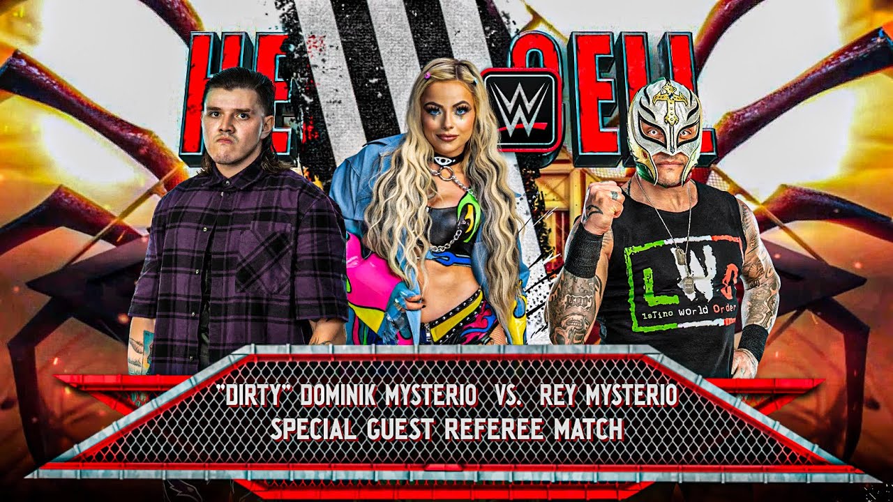 Rey Mysterio Vs Dominik Mysterio | Liv Morgan As Special Guest Referee ...