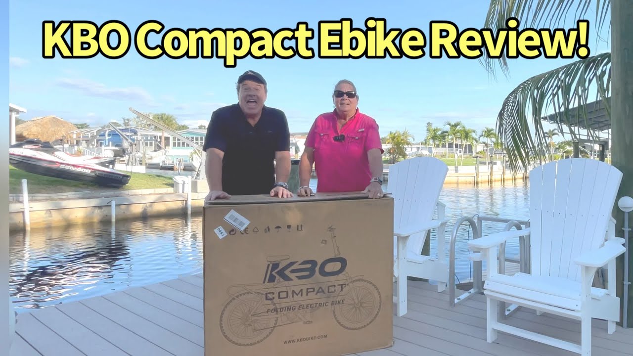 My New Love: The KBO Compact Electric Foldable Bike - YouTube