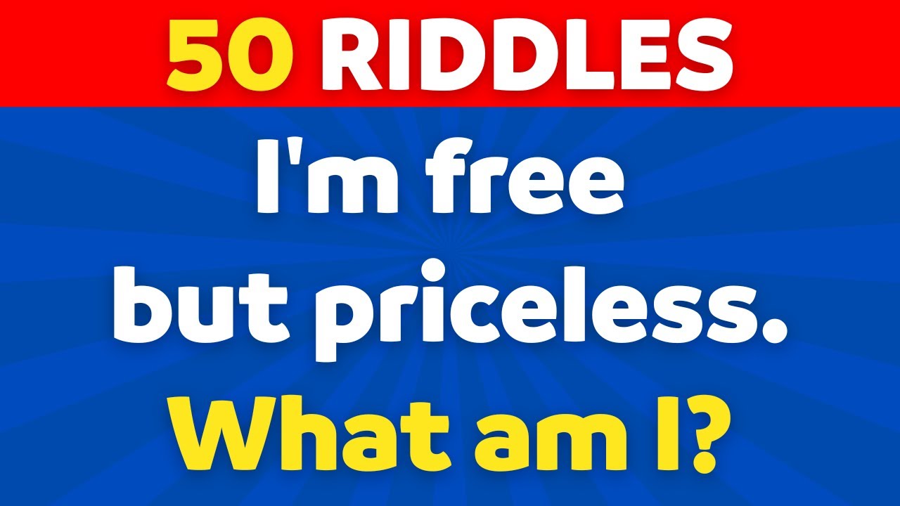 50 Classic Riddles That Still Stump People! 🤯 Can You Solve #37 ...