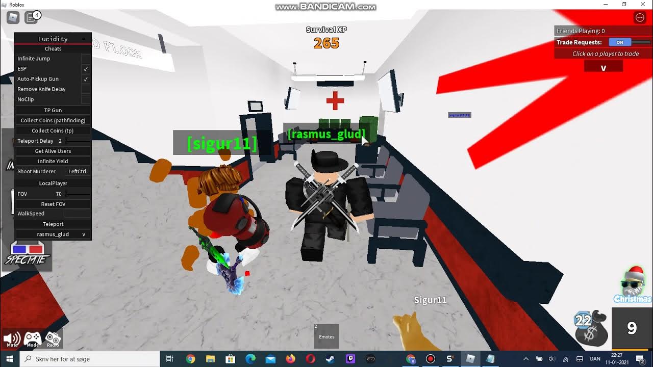 Roblox script MM2 GUI - YouTube