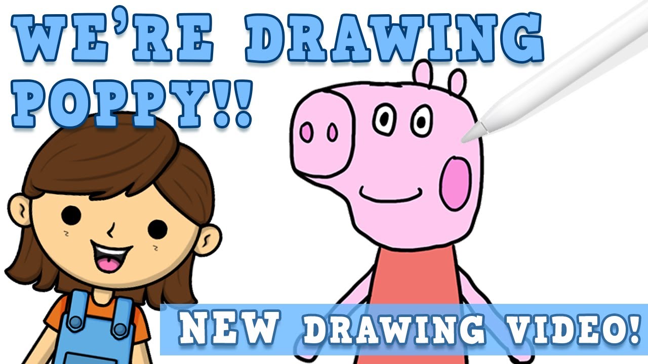 How to draw Poppy for Lila's World - YouTube