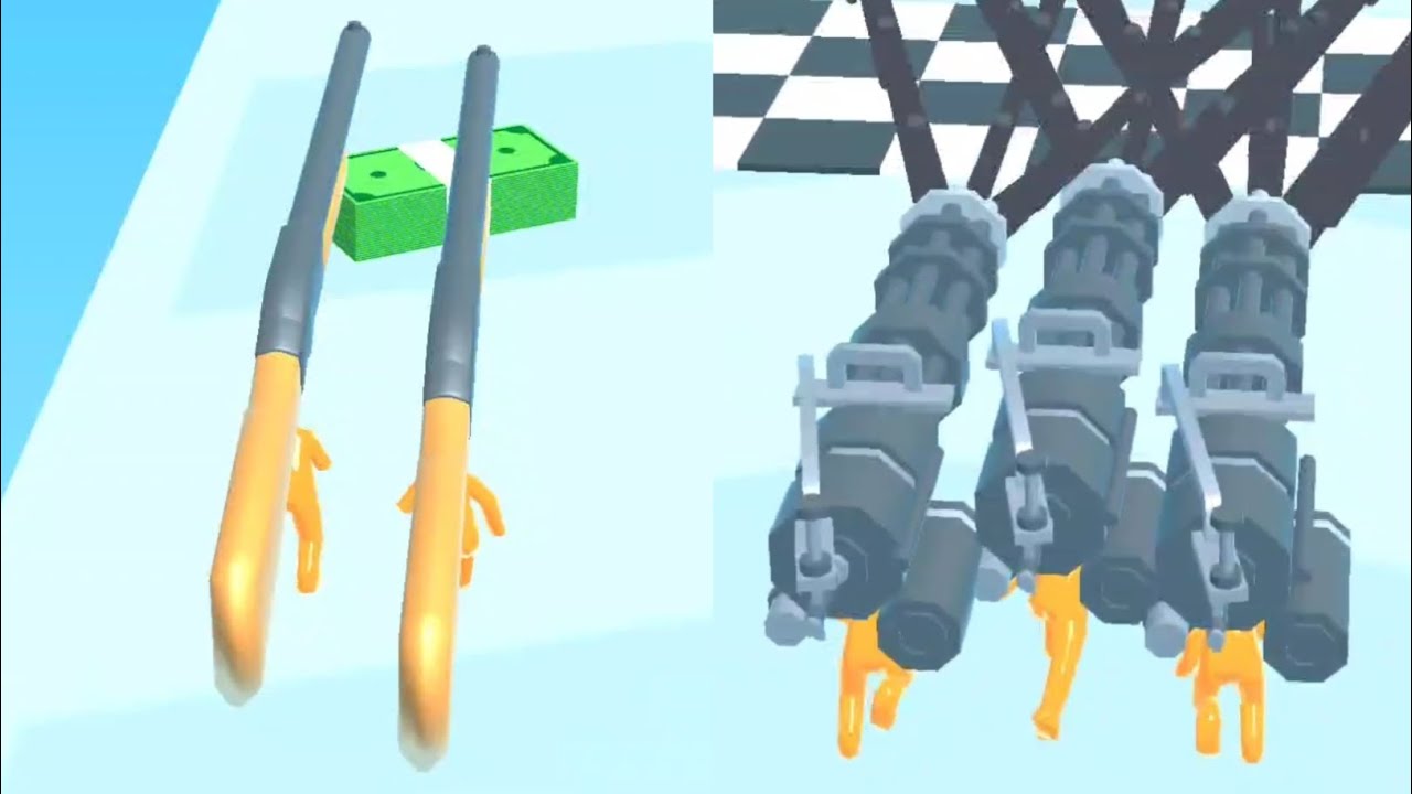 Gun Head Run Game - MAX Level in Gun Head Run GamePlay Walkthrough ...