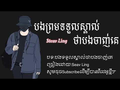 បងព្រមទទួលស្គាល់ថាបងចាញ់គេ-Seav Ling /Sad Song - YouTube