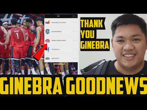 GINEBRA GOODNEWS TOP 3 STANDINGS MALAKI CHANCE TWICE TO BEAT | SHAWN UMALI NAGPASALAMAT SA GINEBRA