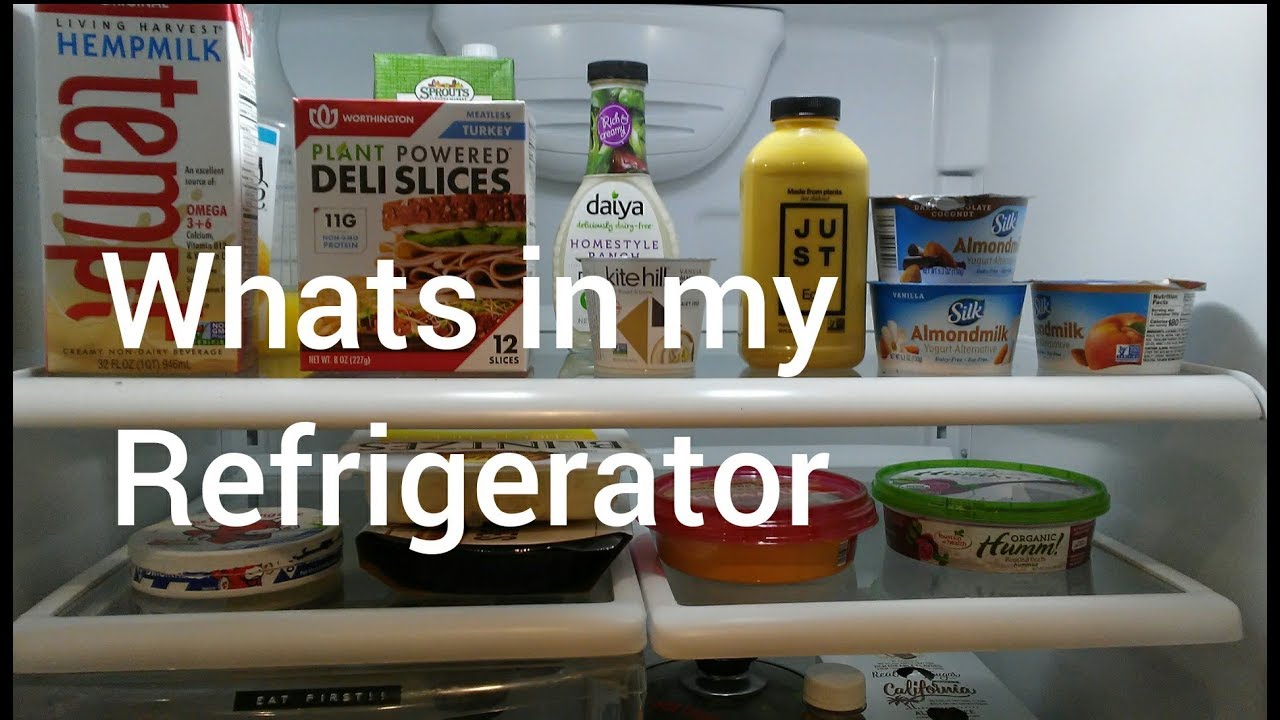 What's in my Fridge? | Minimalist Refrigerator | Grocery Haul - YouTube