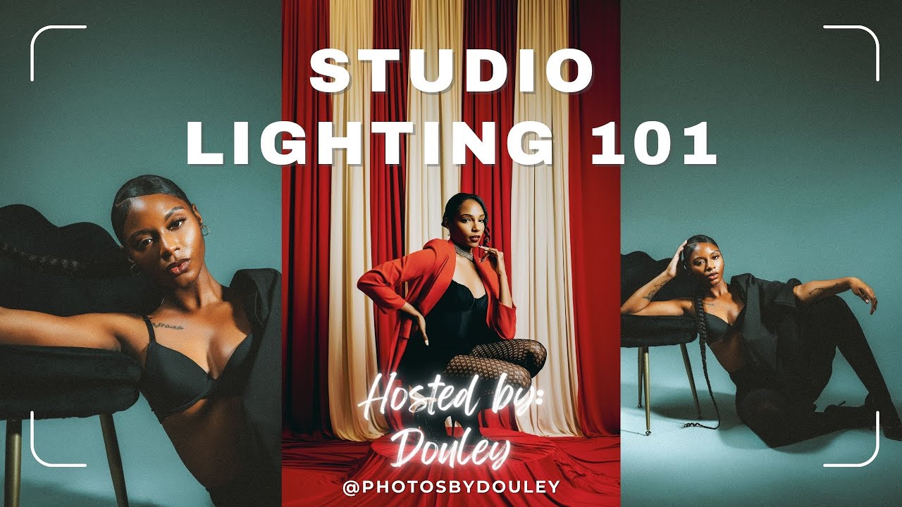 STUDIO LIGHTING 101 WORKSHOP HOSTED BY DOULEY! Ft. Jessica & Ny. - YouTube