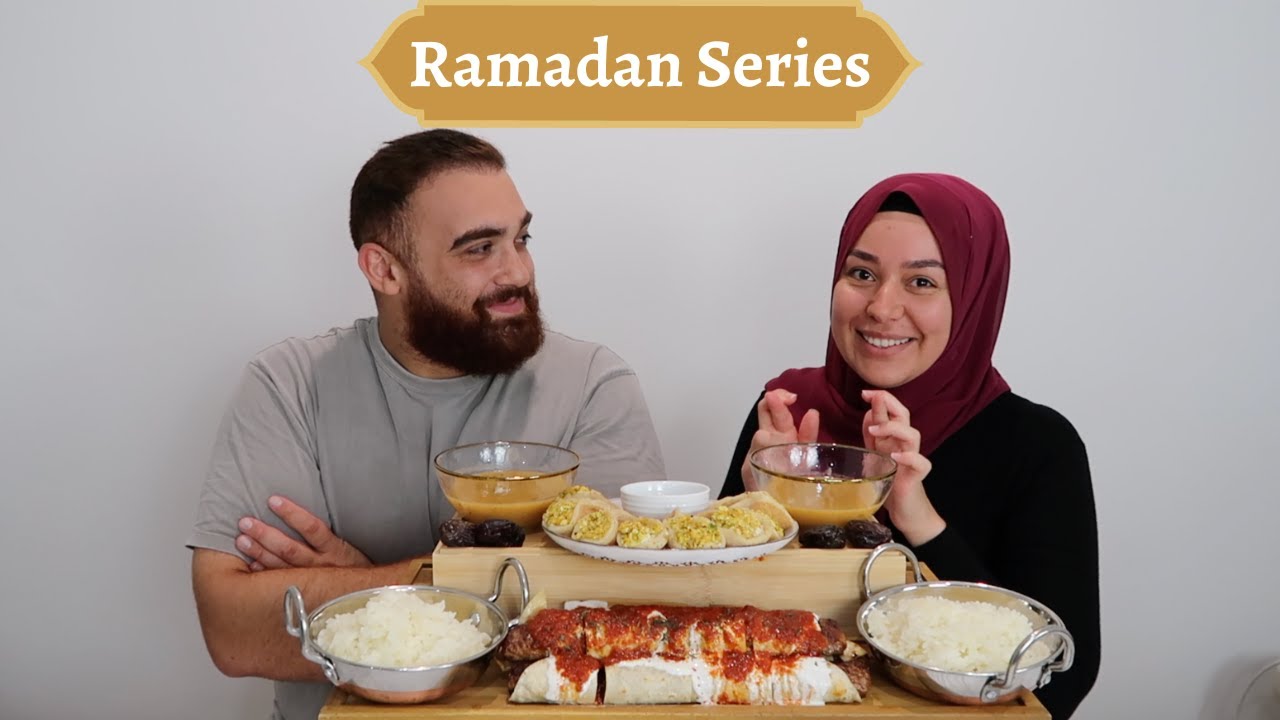 RAMADAN MUKBANG SERIES | EPISODE 1 | TURKISH KEBAB BEYTI | FLUFFY ...