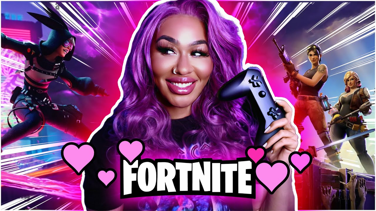 Putting the GRRR in GRRRLPOWER?! LET'S PLAY SOME FORNITE!! - YouTube
