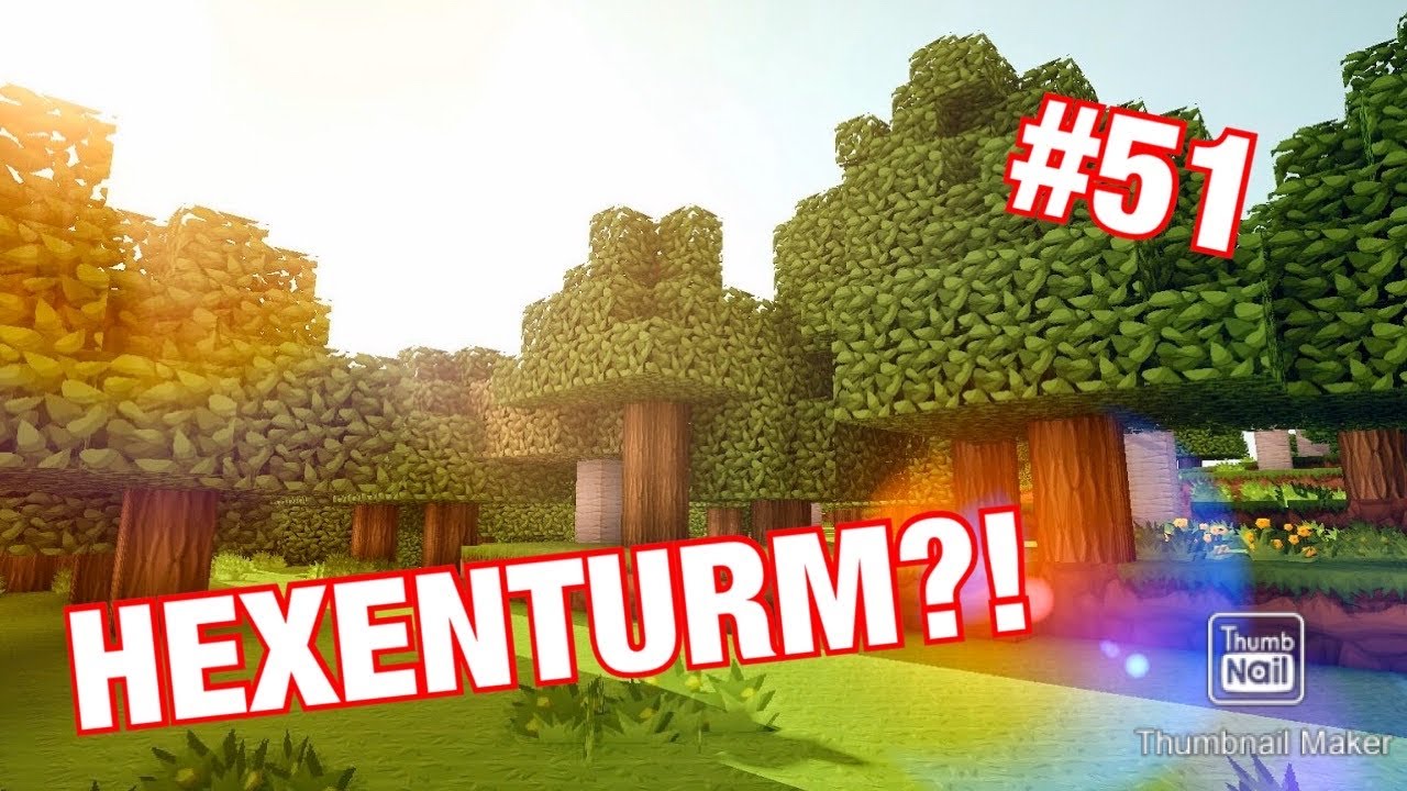 Wir bauen einen Hexenturm! | Lets Play Minecraft #51 - YouTube