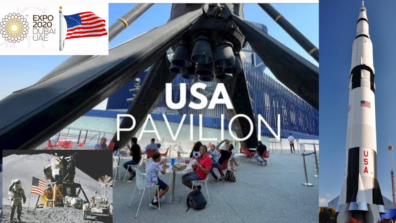 USA Pavillion Expo 2020 Dubai | Spacex Falcon 9 - YouTube