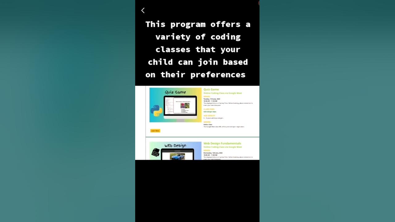 #OnlineCodingClass #SchoolHoliday #CodingClasses #coding #CodingForKids #sydney #australia # ...