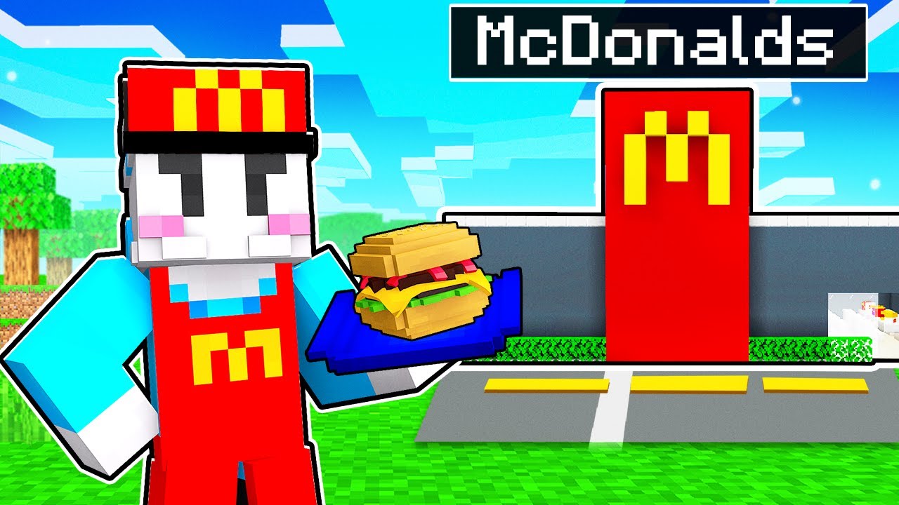 Floaty Gets His FIRST JOB in Minecraft! - YouTube