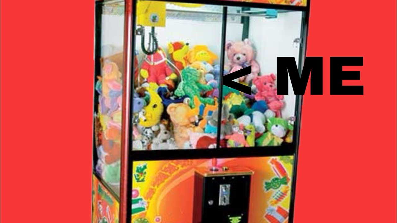 IM INSIDE A CLAW MACHINE - YouTube