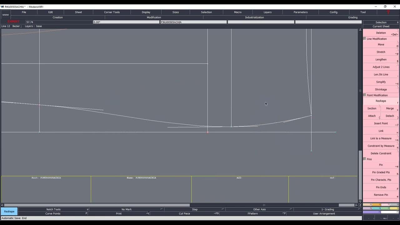 How to make sample pattern lectra modaris without sound - YouTube