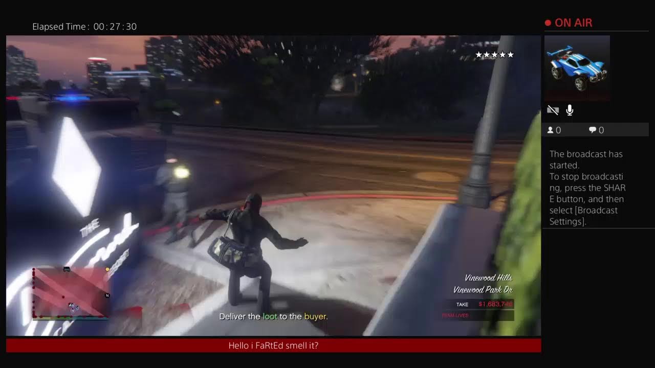 Gta 5 online for ps4 - YouTube