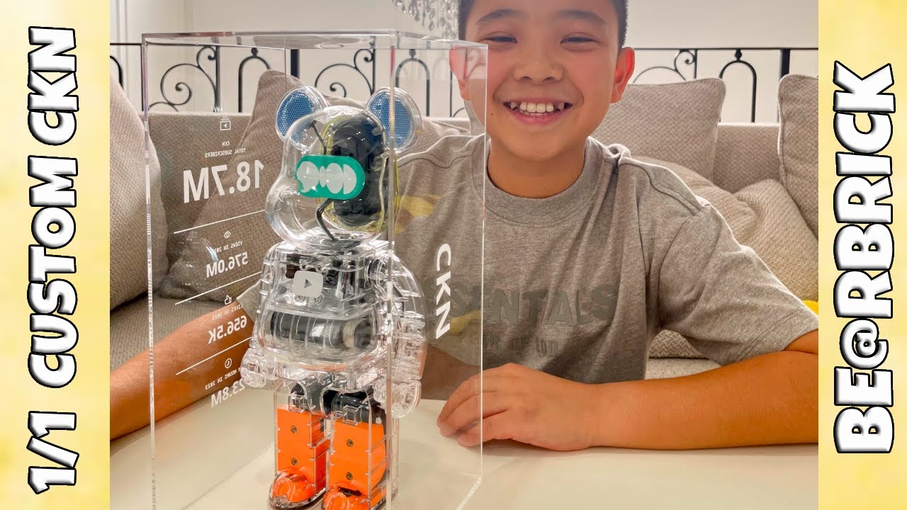 My 1 of 1 Custom CKN Bearbrick From YouTube - YouTube