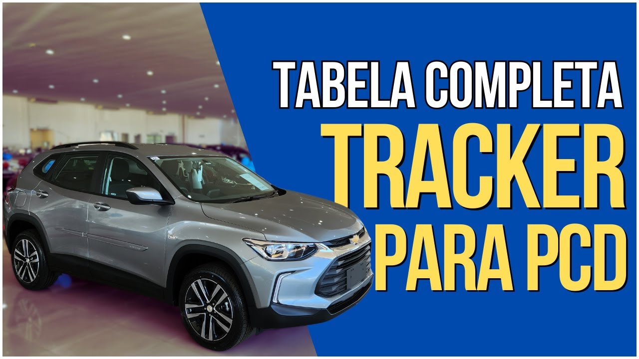 Chevrolet Tracker para PCD: Guia Completo de Modelos! - YouTube