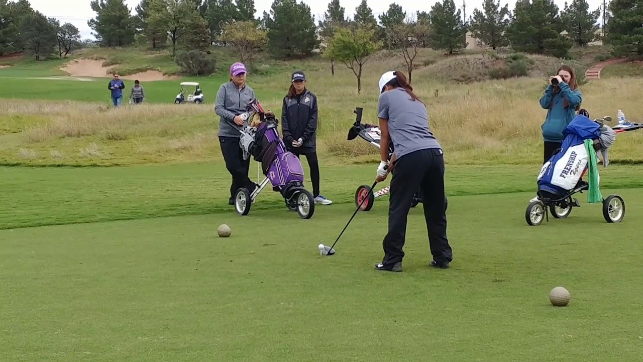 Rawls course- drive shot - YouTube