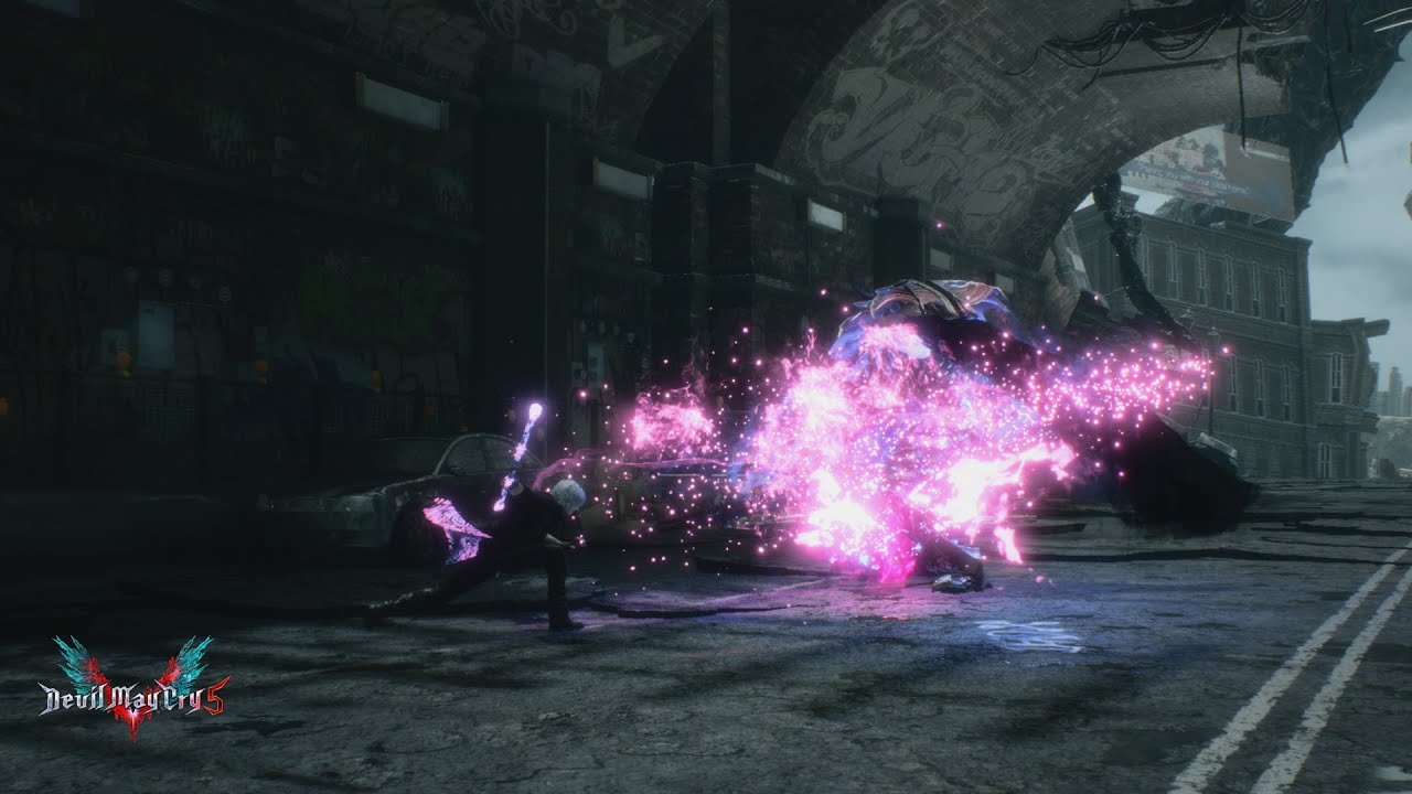 Devil May Cry 5 | Battle with Cavaliere Angelo | DMD - YouTube