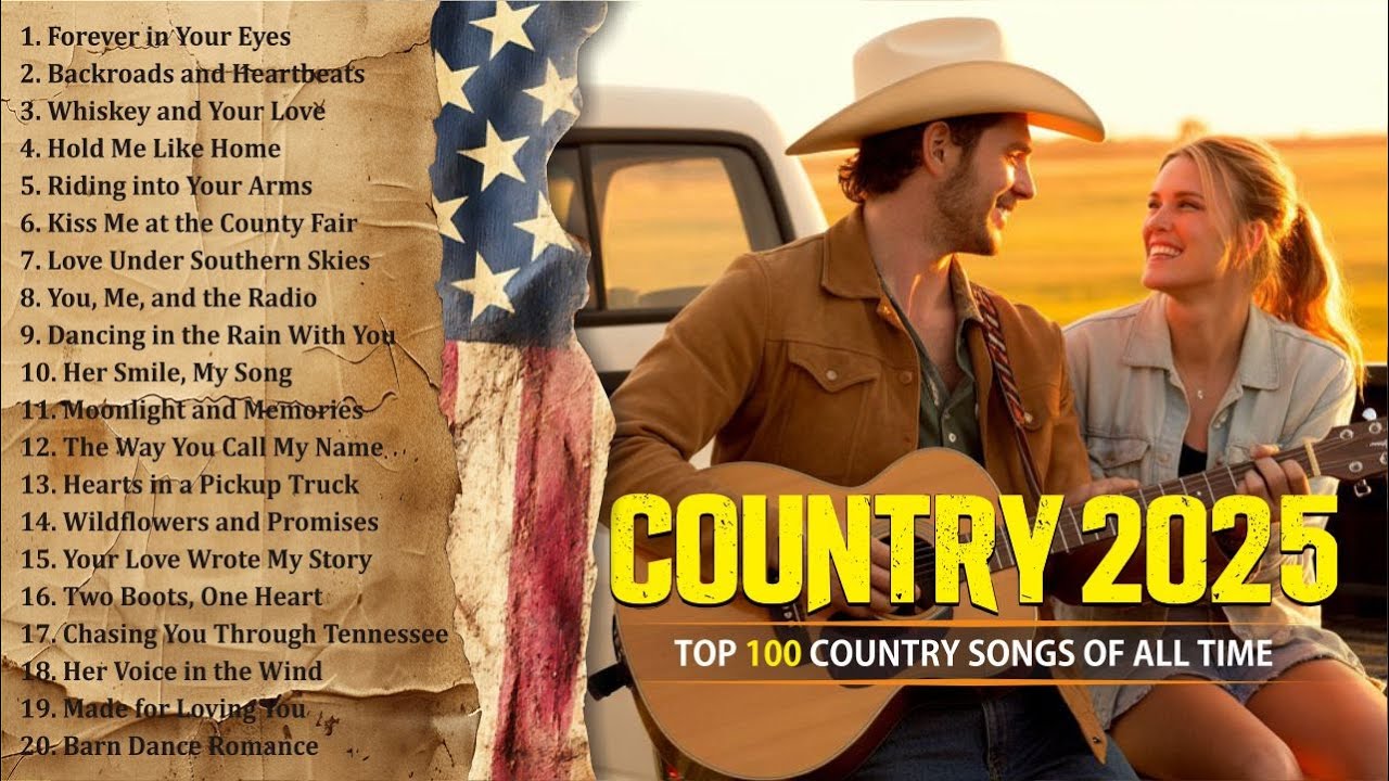 Top 20 Country Songs 2025 - Feel the Dusty Roads, Open Skies, and Warm ...