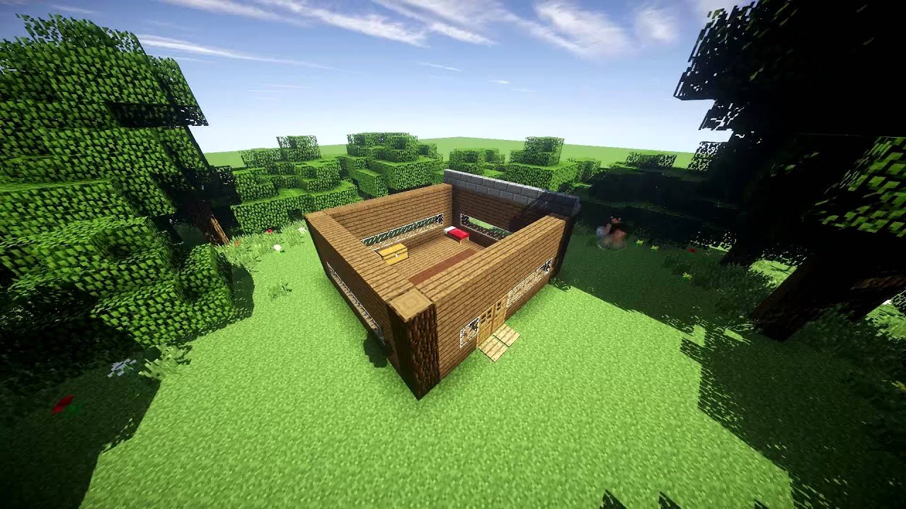 Minecraft Fast Build #1 (House) [Seus Standard 10.1v - YouTube