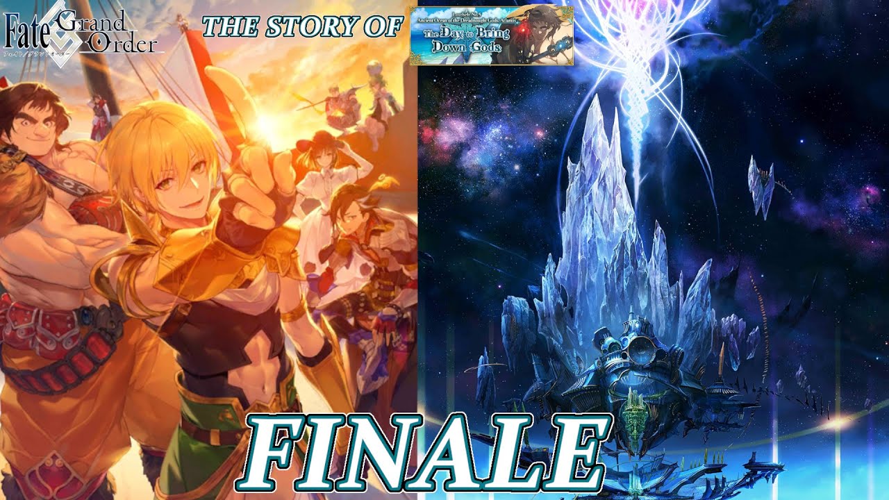 Fate/Grand Order - Lostbelt 5: Atlantis FINALE FULL Story - YouTube